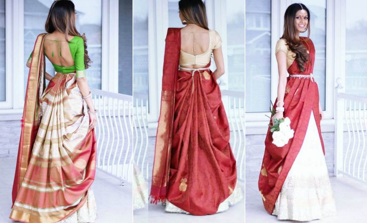 Saree draping style in different cultures/states in India - Stylecaret.com