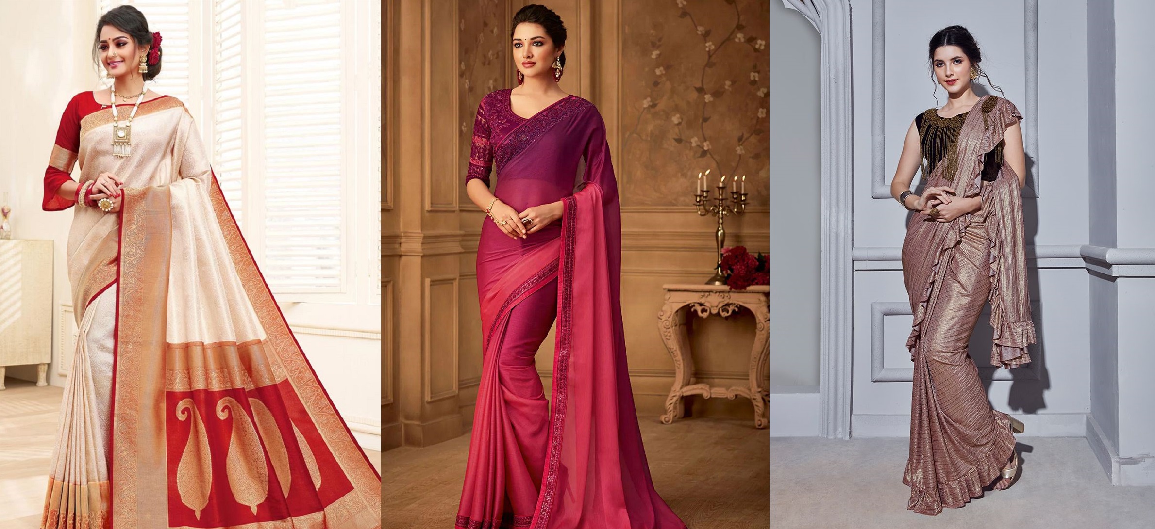 5 Saree Designs That Should Be Included In Your 2021 Wardrobe - Latest ...